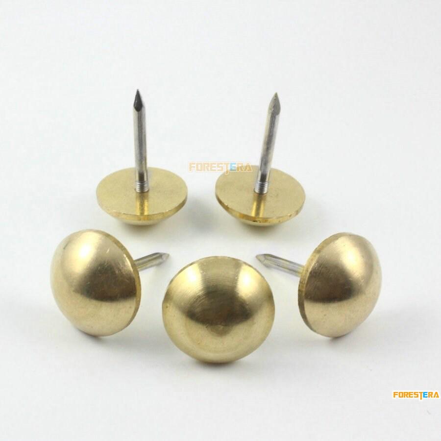 10pcs 20mm Solid Brass Upholstery Tacks Nails (TN76) - Etsy