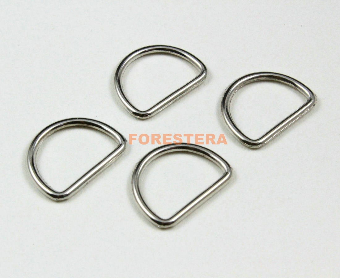 50pcs D Ring Metal D Ring Inner Diameter 17.5mm G8149 - Etsy