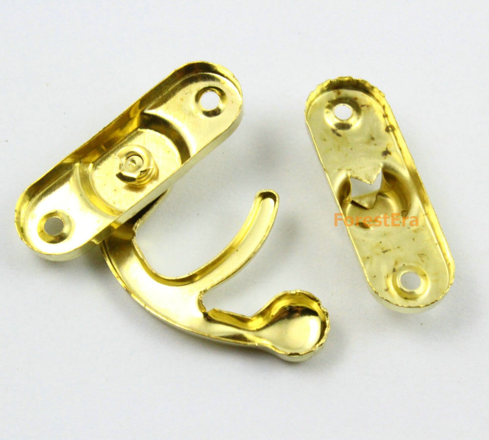 10pcs Gold Jewelry Box Hasp Latch Lock 40x45mm With Screws (HASP009) - Etsy
