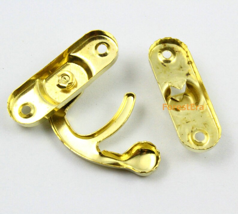 10pcs Gold Jewelry Box Hasp Latch Lock 40x45mm With Screws - Etsy