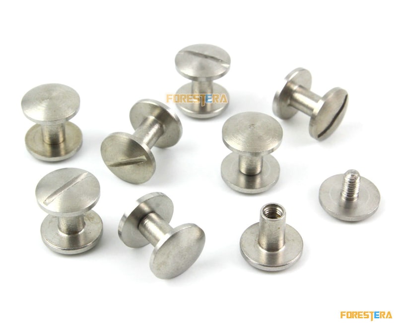 20 Set 107mm 304 Stainless Steel Rivet Chicago Screw for - Etsy