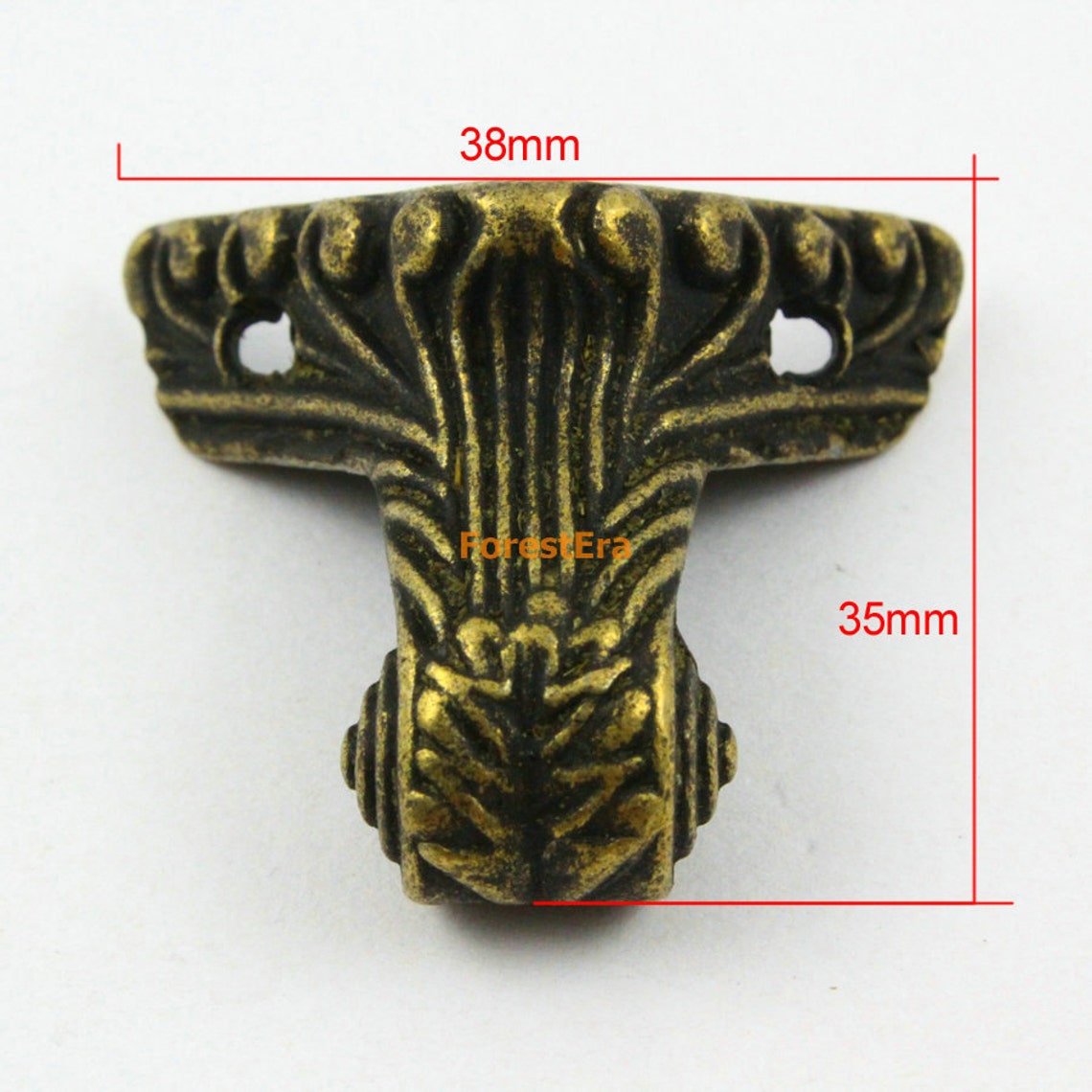 4pcs Antique Brass Jewelry Box Feet Animal Box Leg Case Feet | Etsy