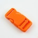 30 Pieces 20mm Orange Plastic Side Quick Release Buckle Clip for ...
