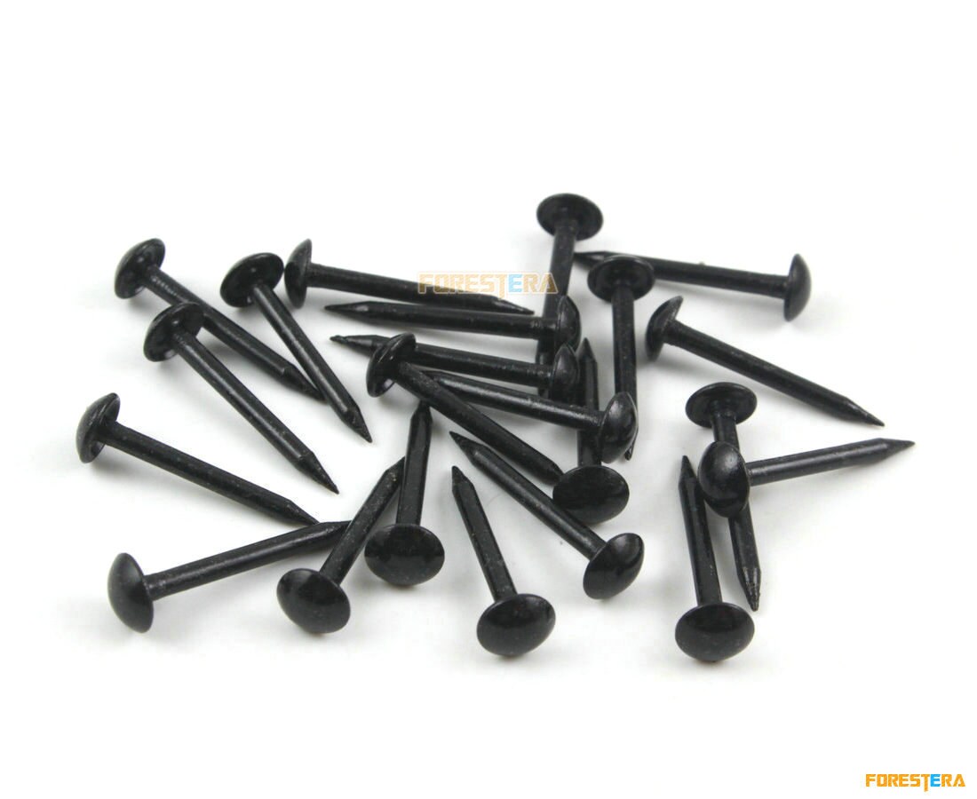 200pcs 5x17mm Black Upholstery Tacks Nails TN59 - Etsy