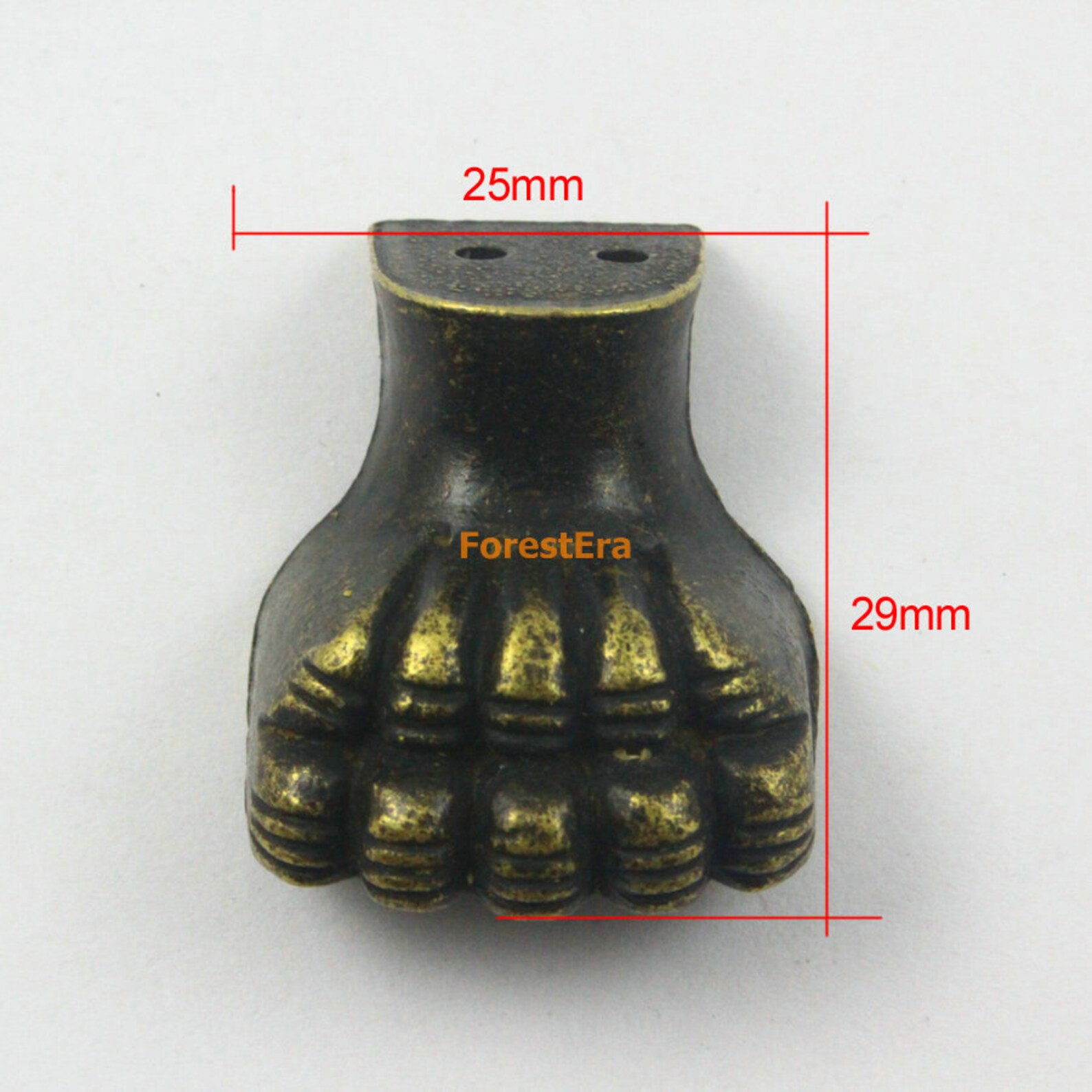 4pcs Antique Brass Jewelry Box Feet Animal Box Leg Case Feet - Etsy