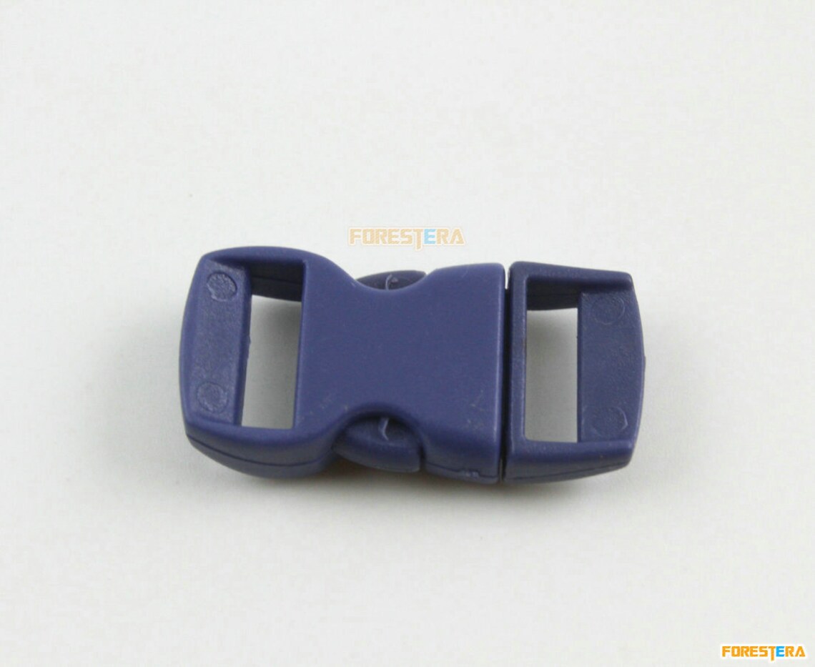 100 Pieces 10mm Navy Blue Plastic Side Quick Release Buckle | Etsy