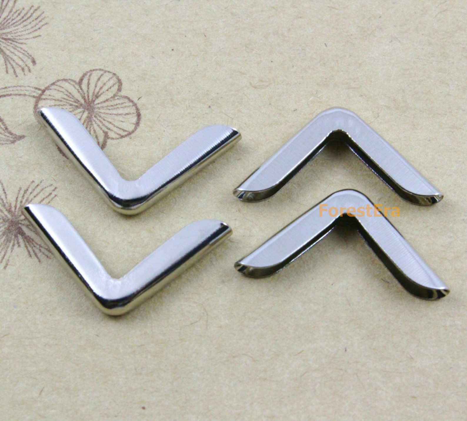 25pcs 15mm Silver Book Corner Bookbinding Corner Clip | Etsy