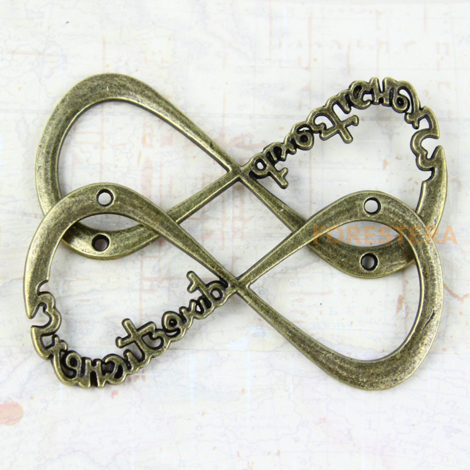 4pcs Antique Brass Infinity Symbol Charm Infinity Symbol - Etsy