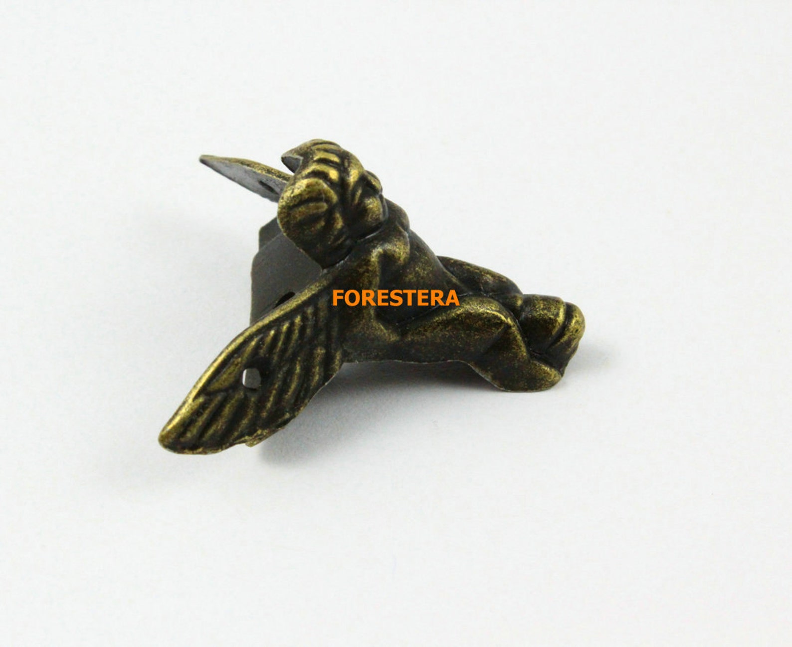 4pcs Antique Brass Jewelry Box Feet Angel Box Leg Case Feet - Etsy