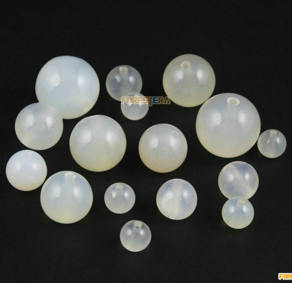 14mm White Agate Bead White Round Agate Bead for Jewelry - Etsy Australia