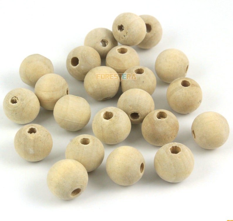 12mm Wood Bead Natrual Wood Bead for Jewelry BEAD-A40-12 - Etsy
