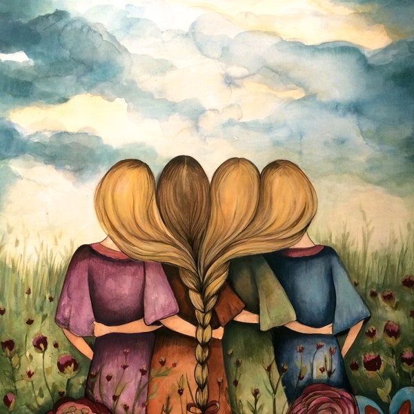 Four Sisters Art - Etsy