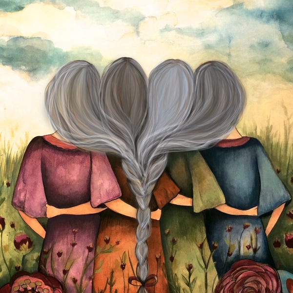 Four Sisters Art - Etsy