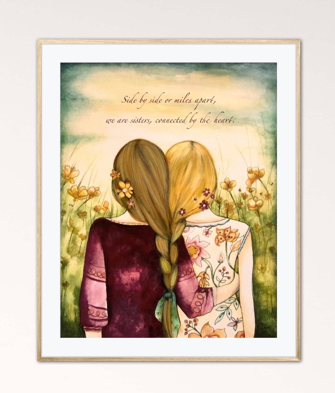 Sister Love Drawings
