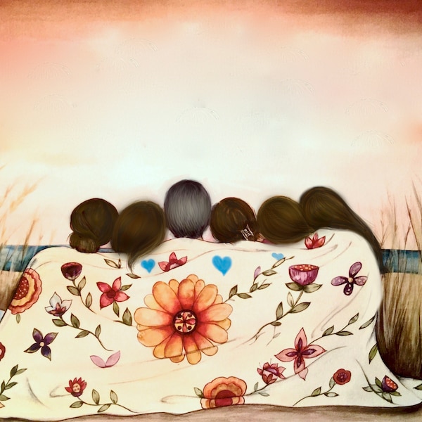 5 Sisters Painting - Etsy