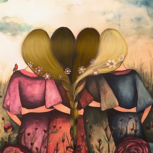 Four Sisters Art - Etsy