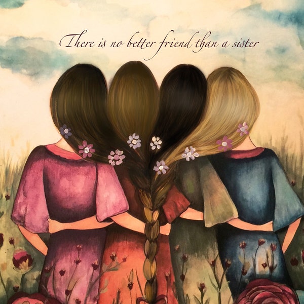 Four Sisters Art - Etsy