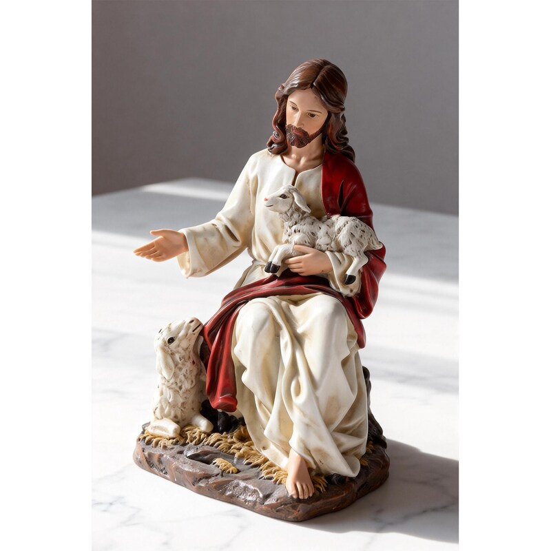 White Sitting Man Statue - Etsy