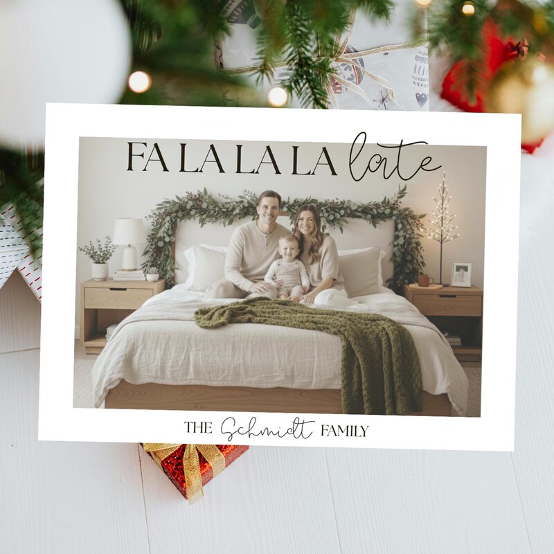 Late Christmas Card - Etsy