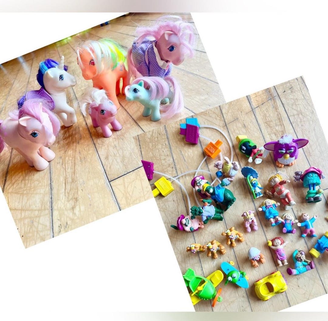 80s 90s Toys Collector Variety Lot: G1 My Little Pony, Muppets, Furby ...