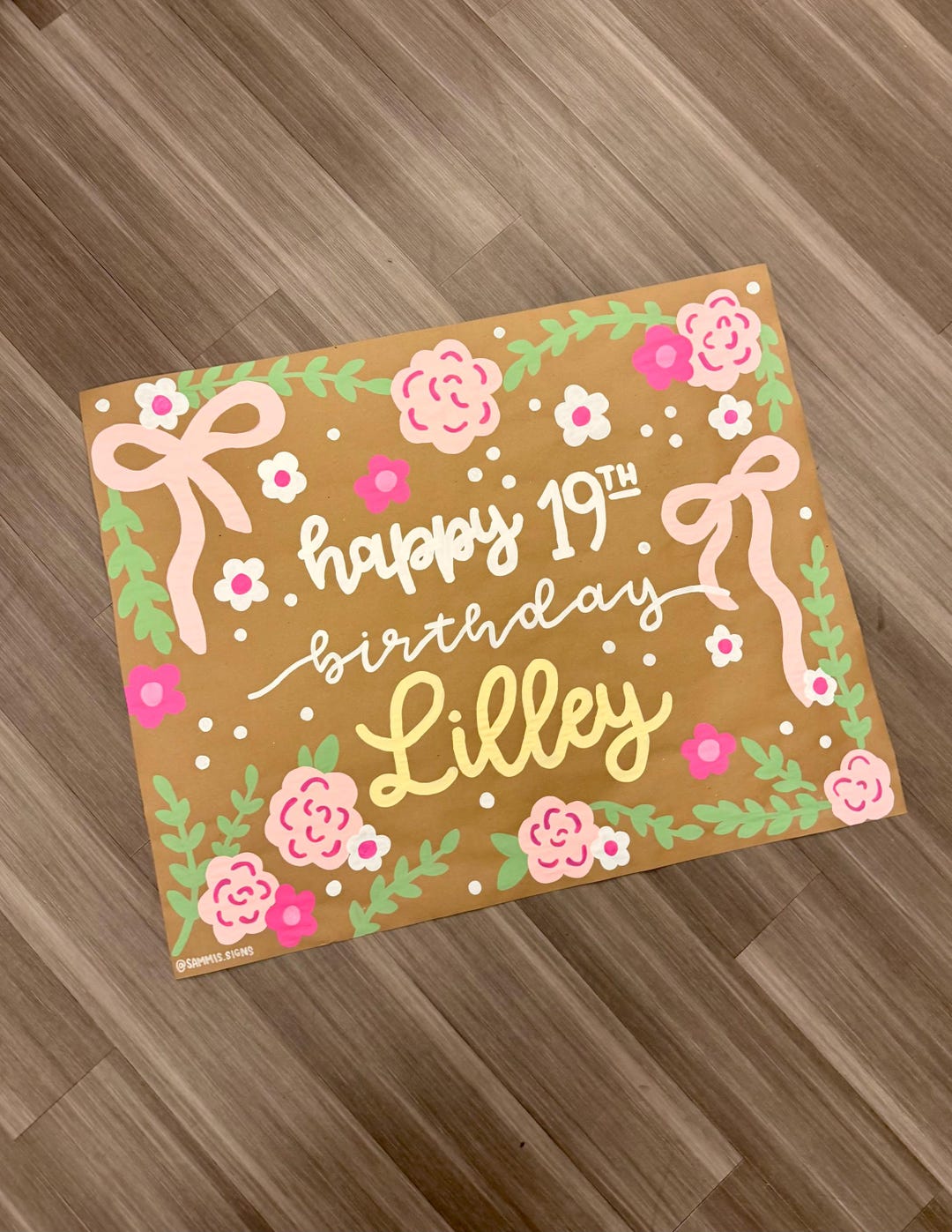Custom Hand-painted Party Banner | Personalized Event Sign - Etsy