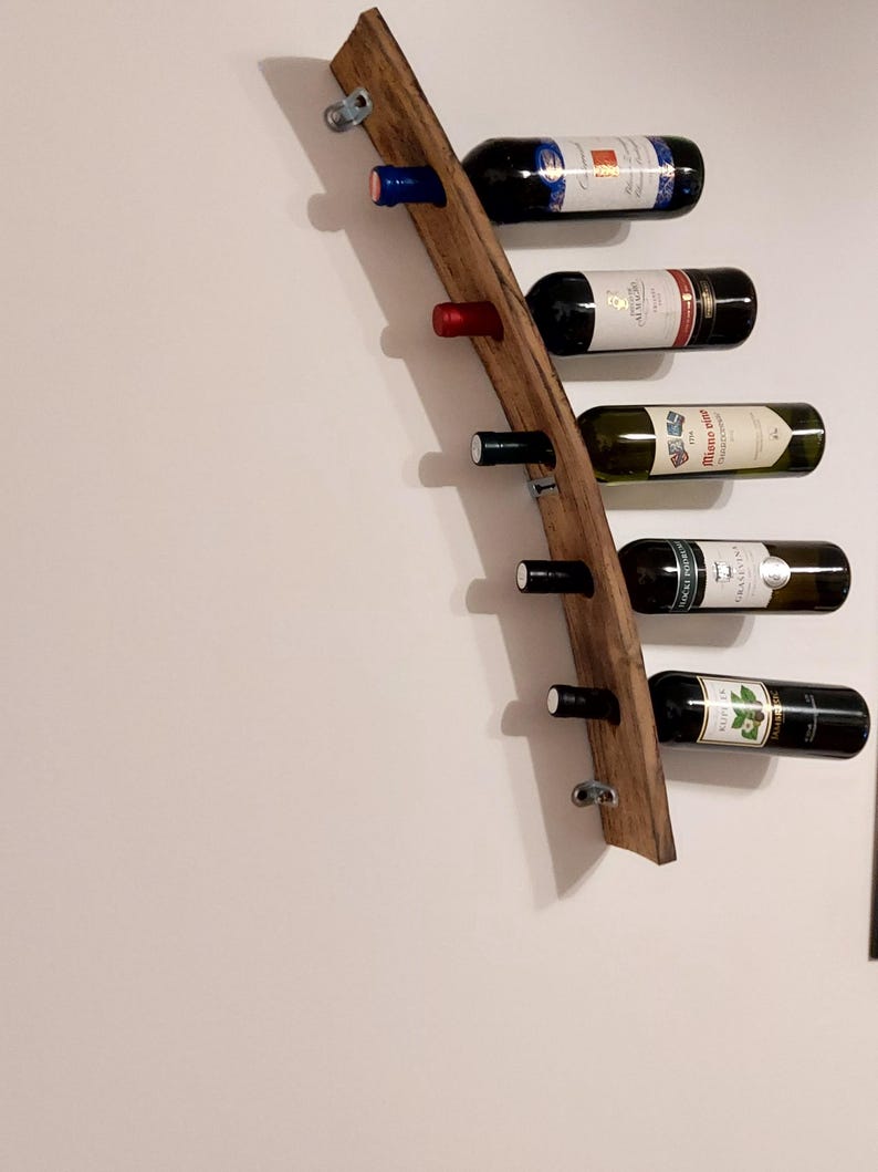 OAK WINE RACK - Etsy