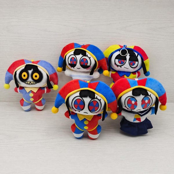 Pomni keychain plush - Etsy Österreich