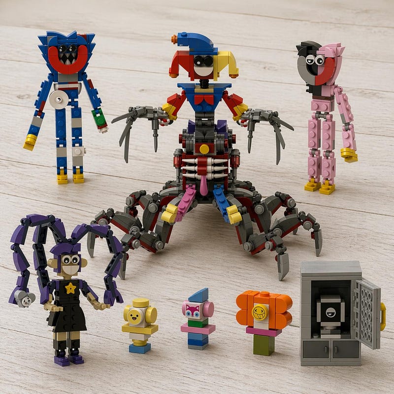 Poppy Playtime Legos - Etsy