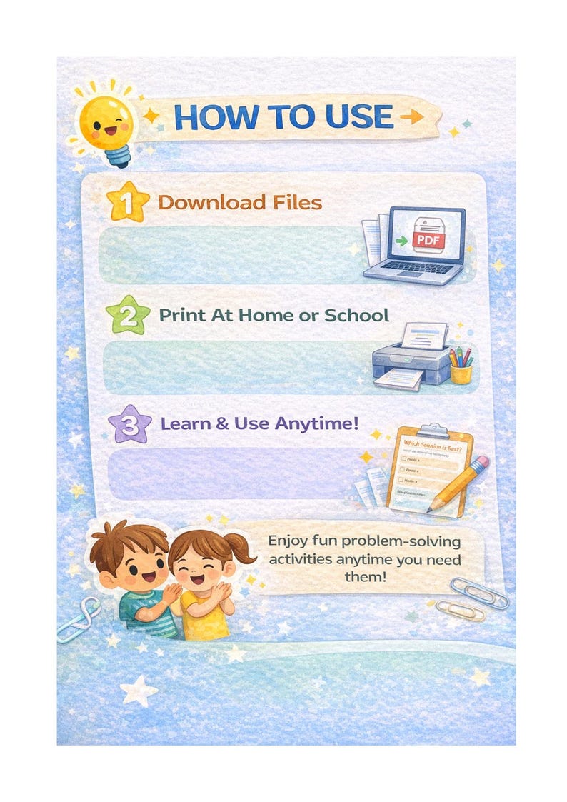 Kids Coping Skills & Emotional Regulation Toolkit | Calm Down ...
