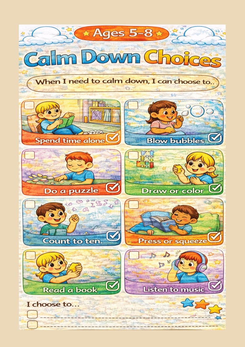 Kids Coping Skills & Emotional Regulation Toolkit | Calm Down ...