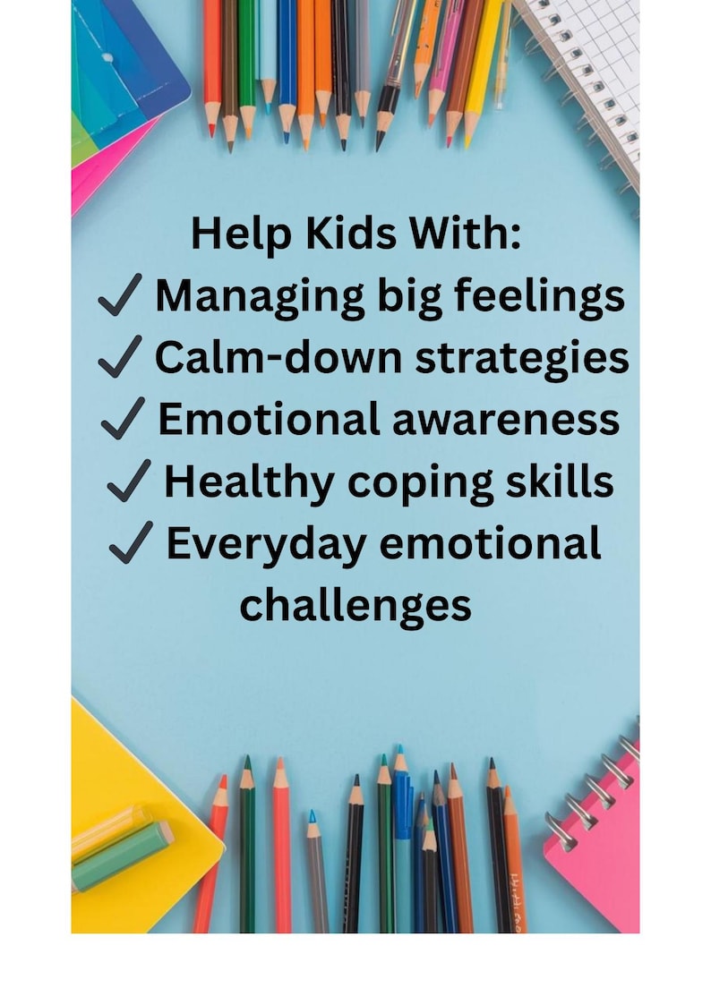 Kids Coping Skills & Emotional Regulation Toolkit | Calm Down ...