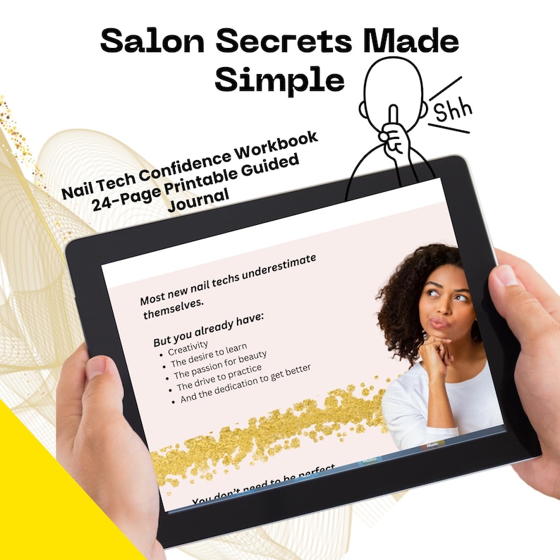 Nail Tech Workbook for Beginners | Confidence Builder, Mindset Journal ...
