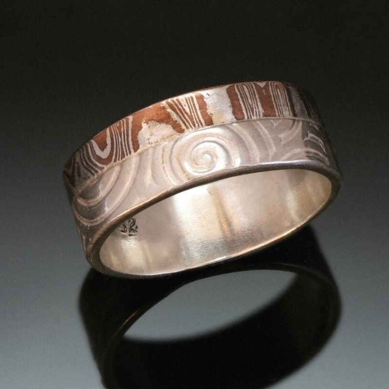 Mokume Gane Rings - Etsy Canada
