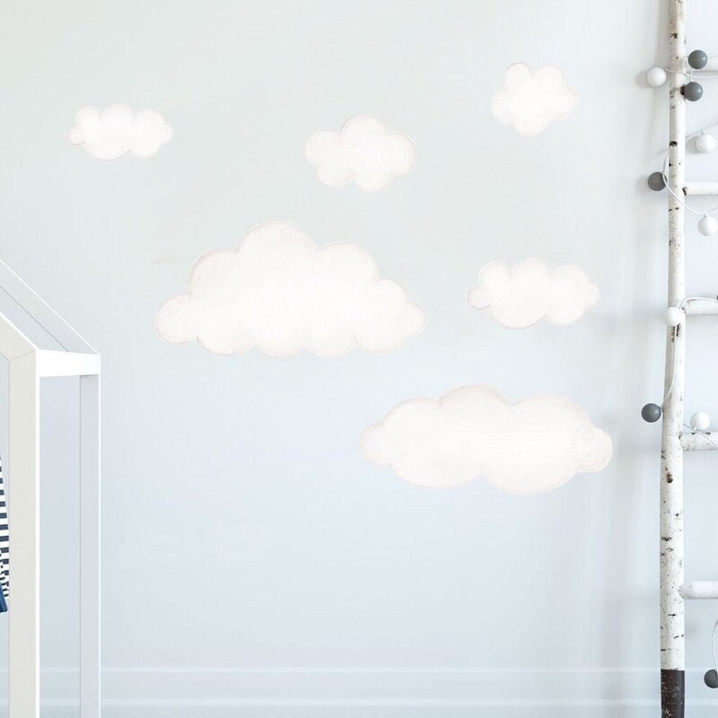 Cloud Wall Decals - Etsy