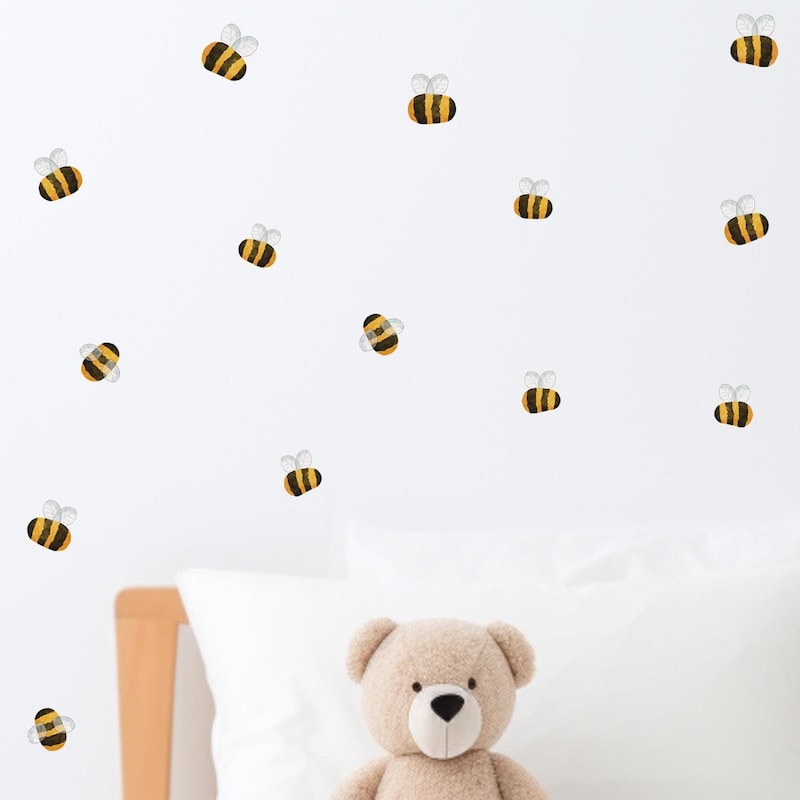 Bee Wall Decal - Etsy Australia