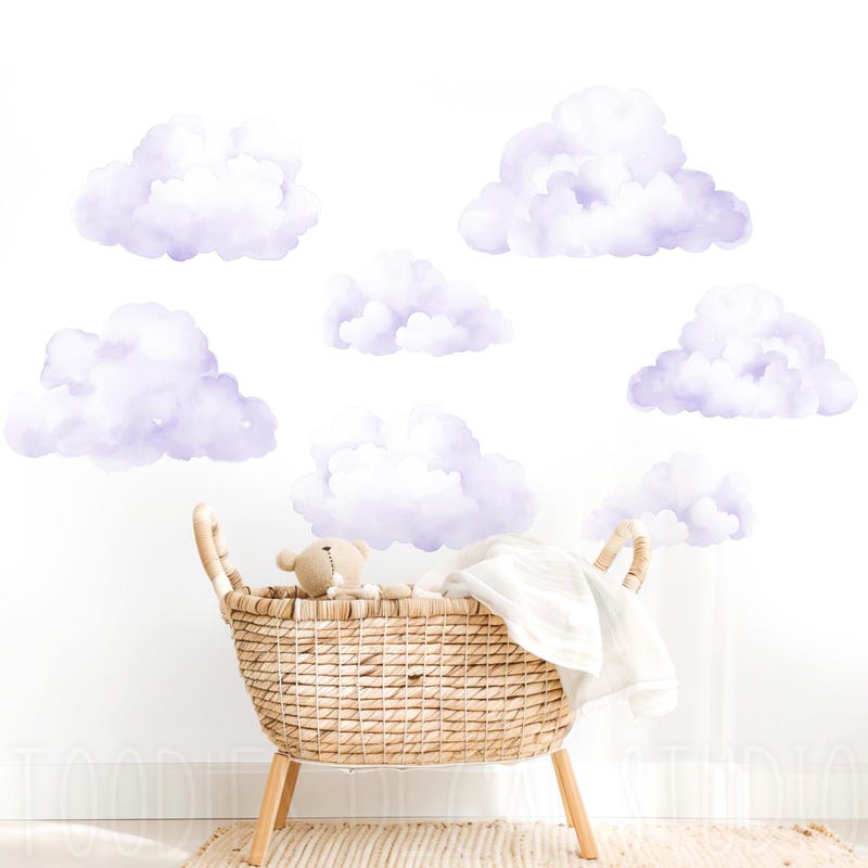 Grey Wall Decal - Etsy