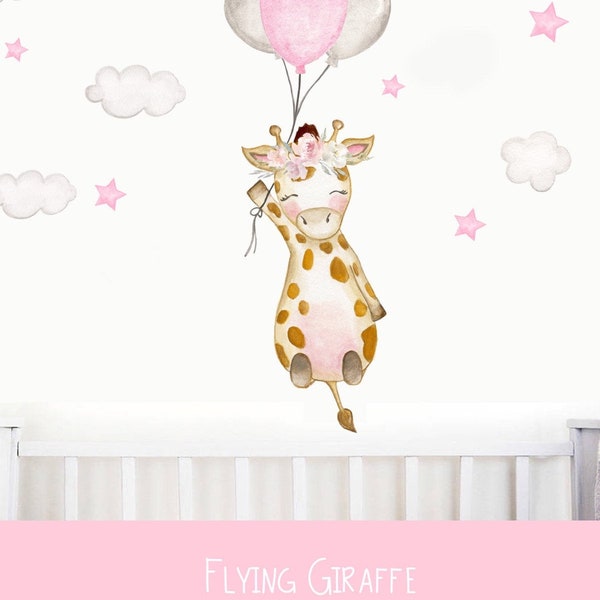 Baby Giraffe Decals - Etsy