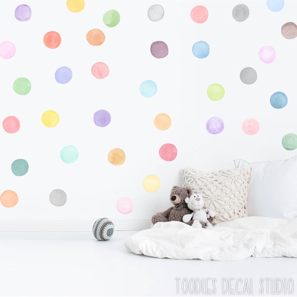 Pastel Dot Fabric - Etsy