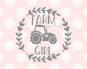 Farm girl svg | Etsy