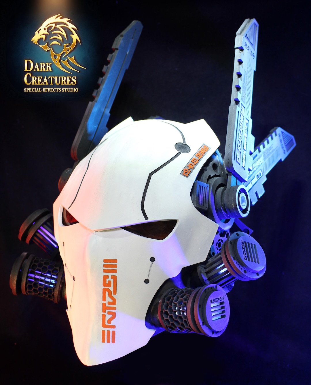 Cyberpunk, Robot, Mecha Helmet, Cosplay - Etsy