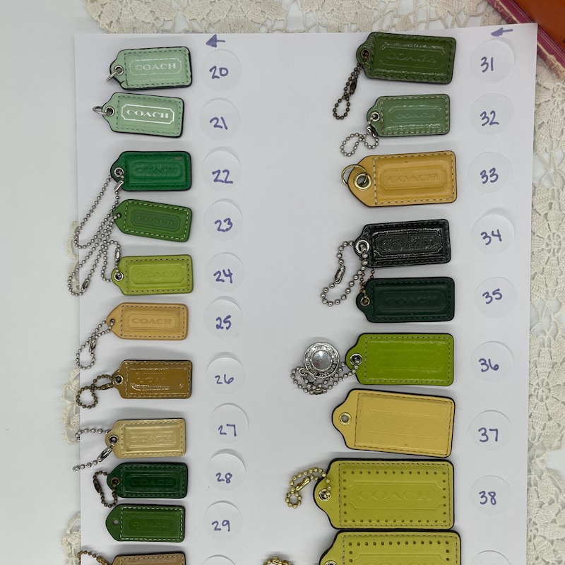 Coach Hang Tags - Etsy