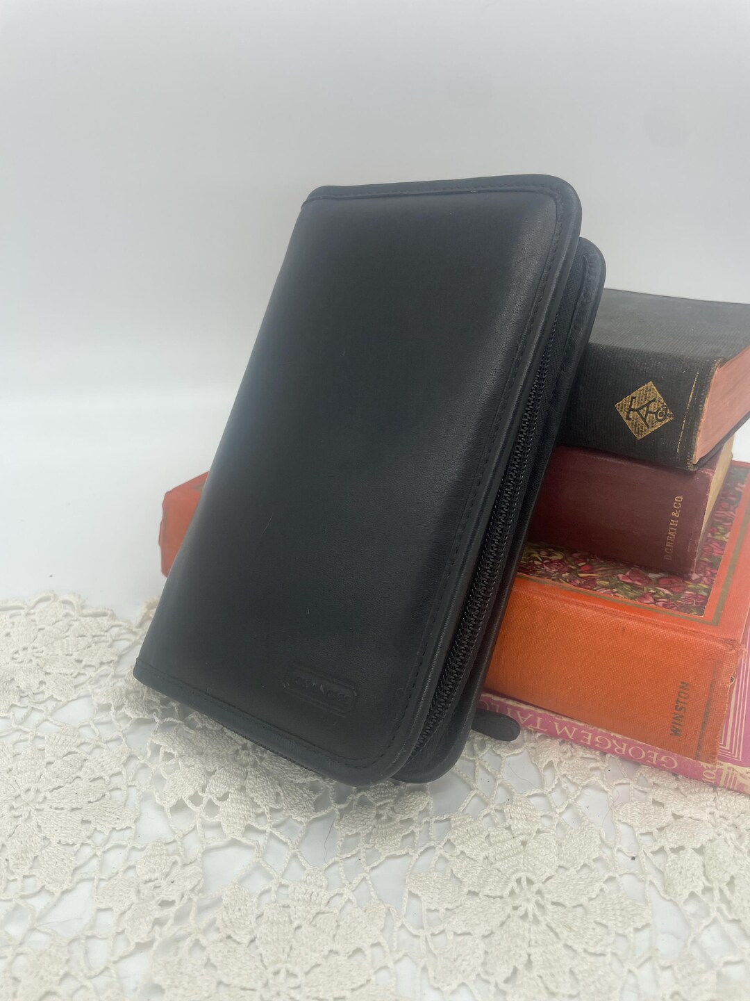 Vintage Coach Black Deluxe PDA Case - Style 8213 - Etsy