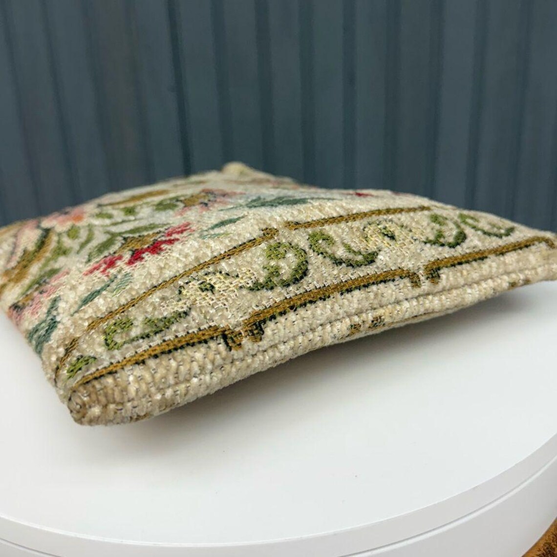 Lesco Lona 1950s Made in Italy Floral Tapestry Shoulder Bag Boho Pouch ...