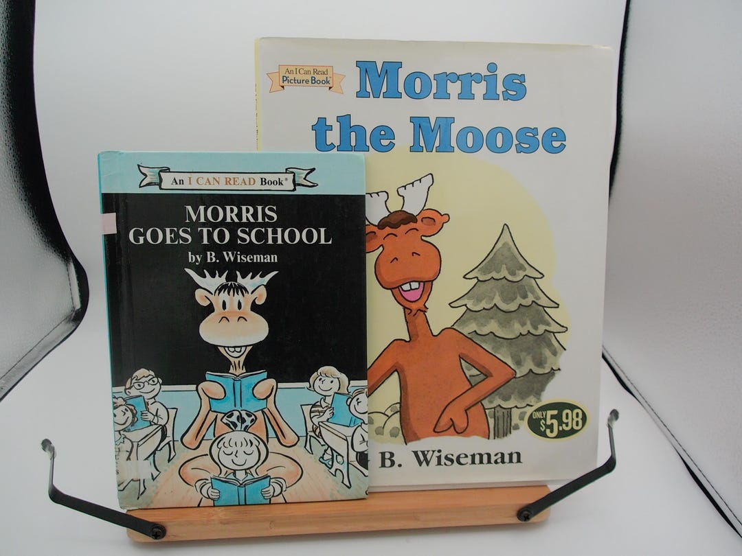 Vintage Morris the Moose Children's Books, B. Wiseman, 1979, 1989 - Etsy
