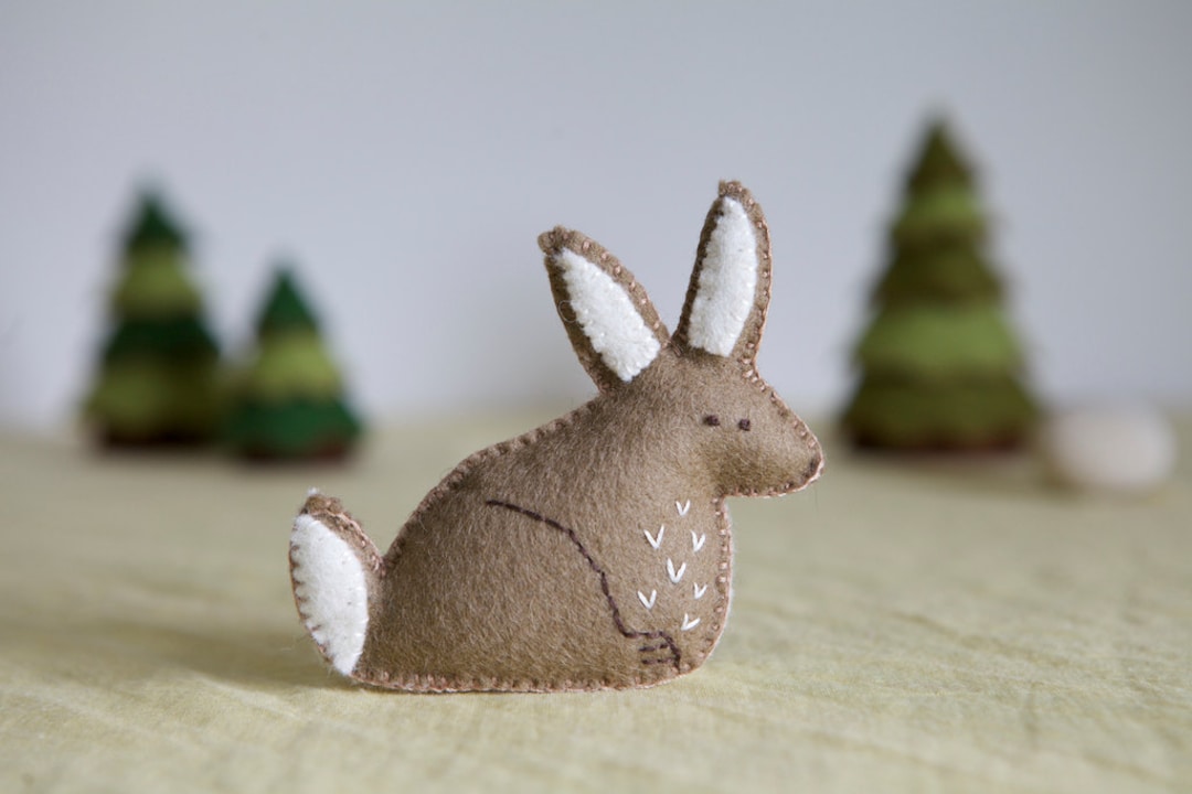PDF Sewing PATTERN - Rossa Rabbit Sewing Pattern – DIY Embroidery ...