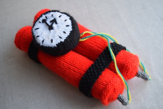 PDF Knitting PATTERN Dynamite Bomb Knitting Pattern and | Etsy