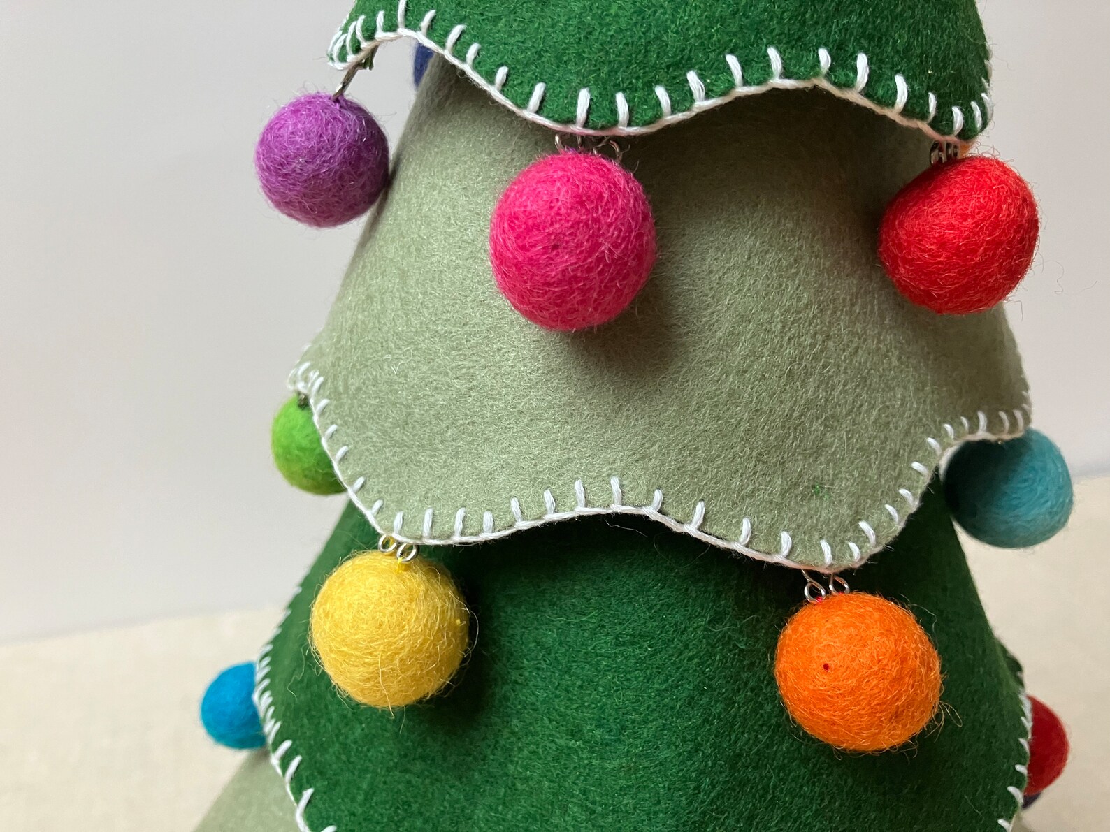 PDF Sewing PATTERN - Large Felt Tree Sewing Pattern – DIY Hand Sewing ...