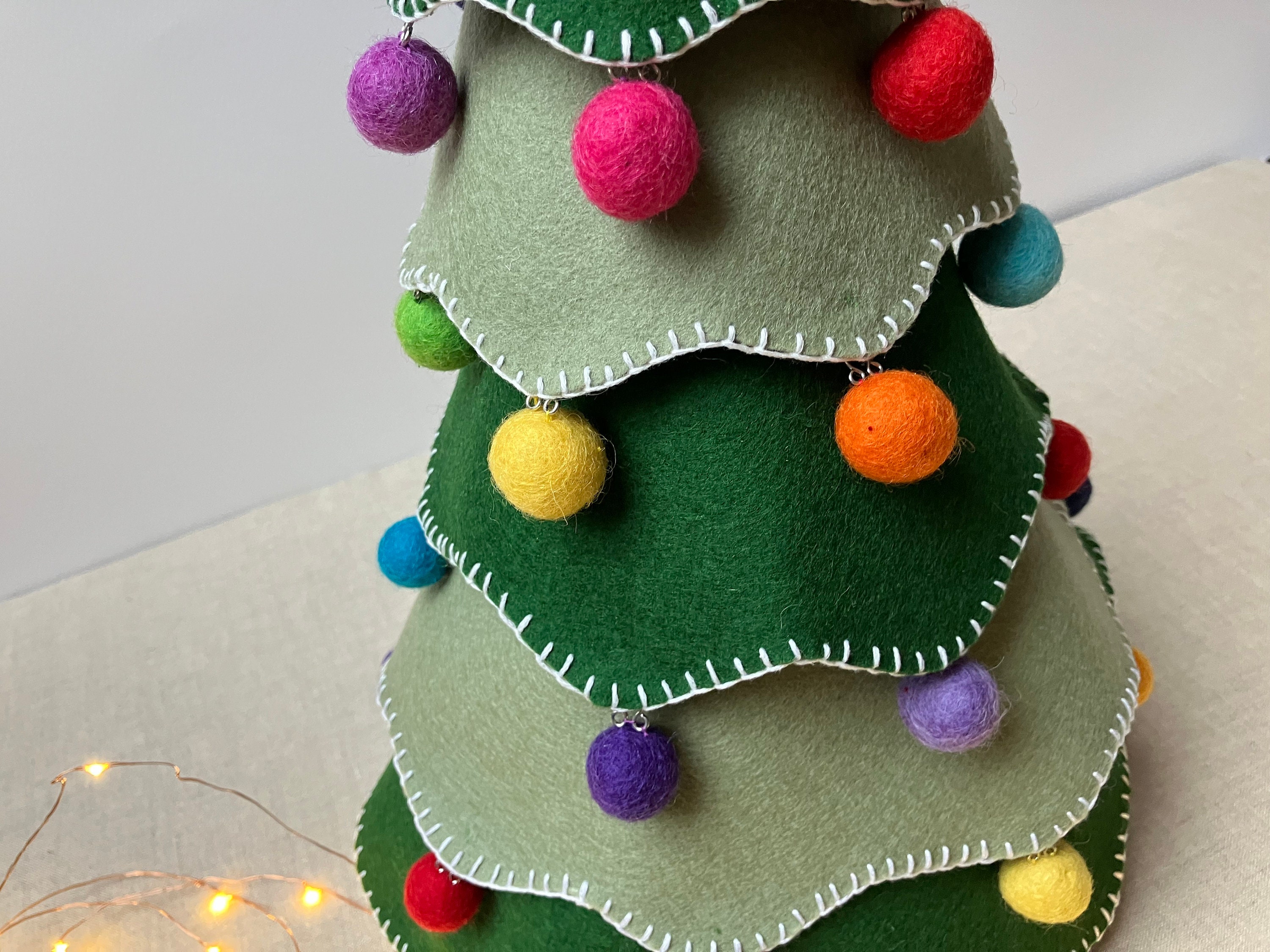 PDF Sewing PATTERN - Large Felt Tree Sewing Pattern – DIY Hand Sewing ...