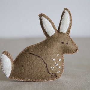 PDF Sewing PATTERN for Woodland Animal Playset – DIY Embroidery Sewing ...