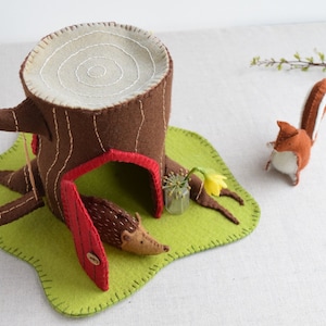 PDF Sewing PATTERN - Log House Sewing Pattern - DIY Embroidery Sewing ...